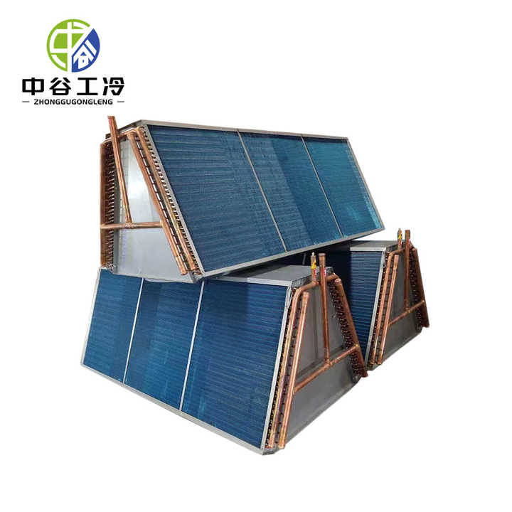 Finned Tube Refrigeration Evaporative Condenser Plate Type Heat ...