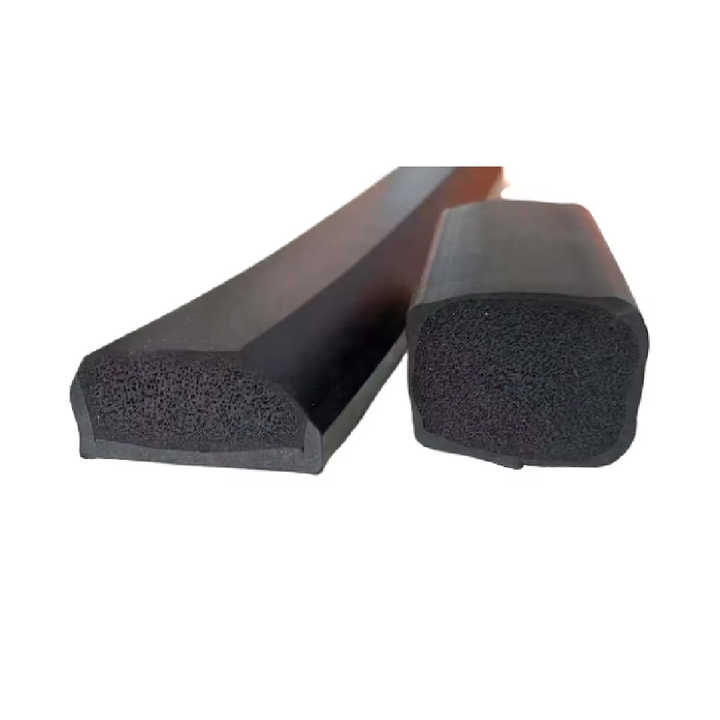 EPDM Rubber Foam Special-shaped Strips Triangular Sealing Strips Lip T ...