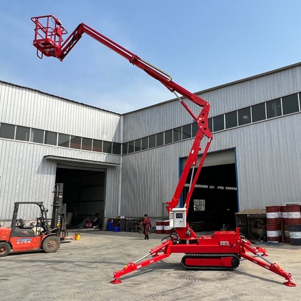 Crank Arm Electric Boom Lift with Material Lifting Machine Construction ...