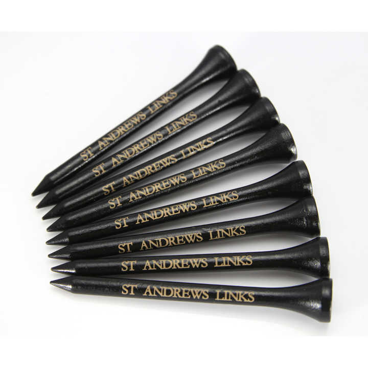 Custom Colored Logo Printing Wooden Golf Tees - High Quality