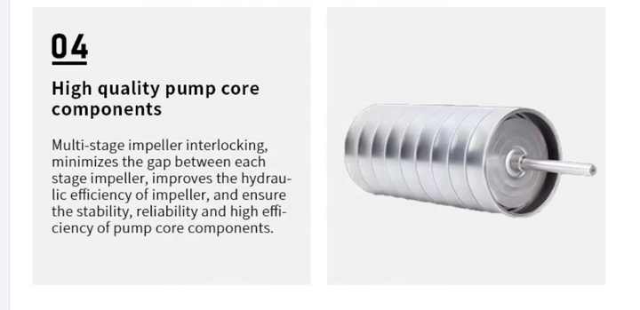 multistage boaster pump 220v/380v stainless steel high pressure water ...