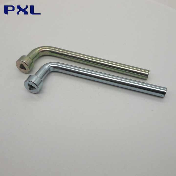 Customized Carbon Steel Inner Triangle Key Wrench Zinc Plated Triangle ...