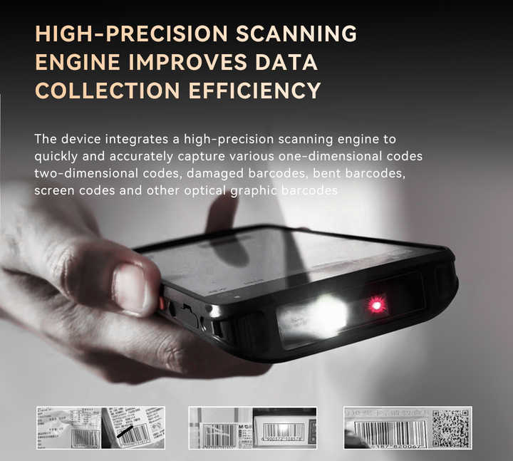 Effon HS20 Industrial IP67 Handheld Android 15 Intelligent Data ...