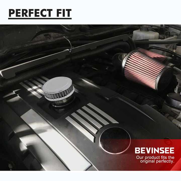Bevinsee N54 Aluminium Oil Fill Crankcase Breather Cap