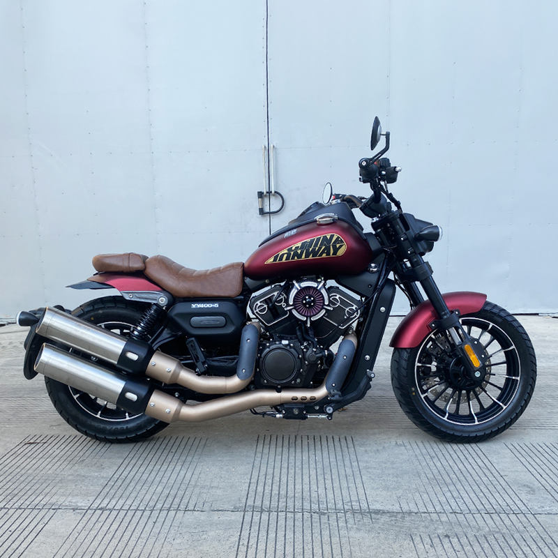 400CC Vintage Gasoline Motorcycle with ABS Brakes & EEC Cert
