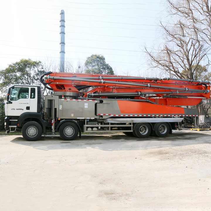 Truck-mounted Concrete Pump Stationary Concrete Pump High Output ...