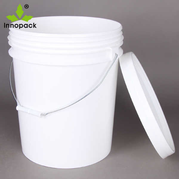 5 Gallon Plastic Bucket with Lid - Durable & Recyclable