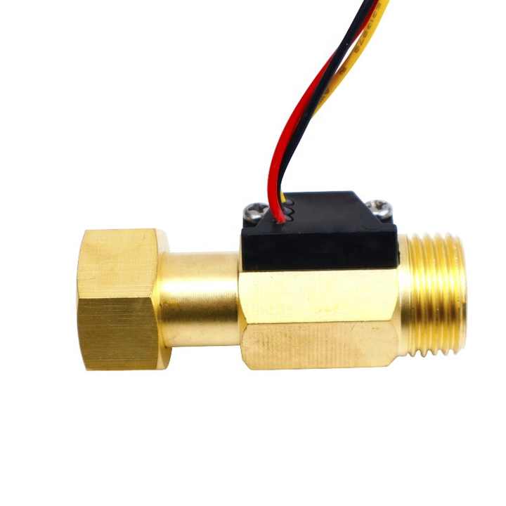 DN20 DC12V Copper Wall-Hung Boilers Water Flow Sensor