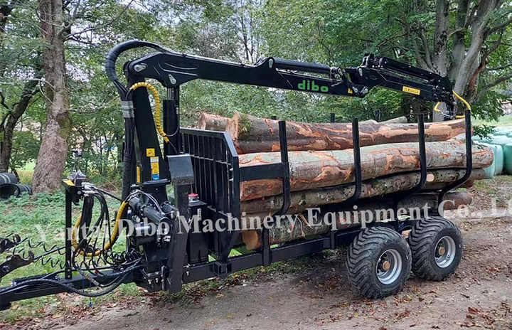 Farm Forest 12ton 14ton 10ton 8Ton 6ton Tractor Mounted Trailer ...