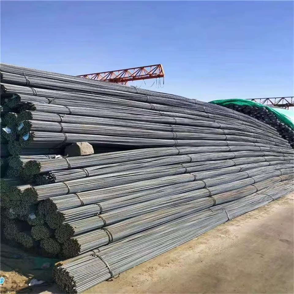 HRB335 Carbon Steel Deformed Rebar for Building Black Surface ASTM ...