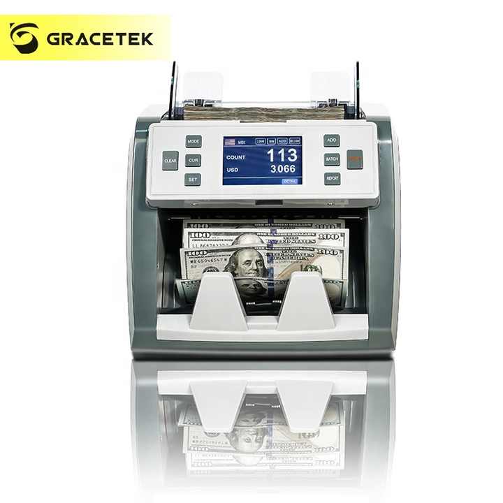 GRACETEK EC900 with Big Display UV&MG Detect Money Counting Machine ...