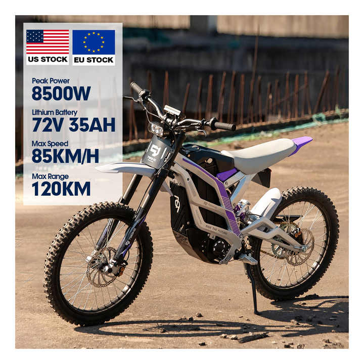 Mario New Full Suspension Electric Dirt Bike - 72v 10000w