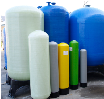 Composite 1054 Blue Color Frp Tank Water Pressure Filtration Fiberglass ...