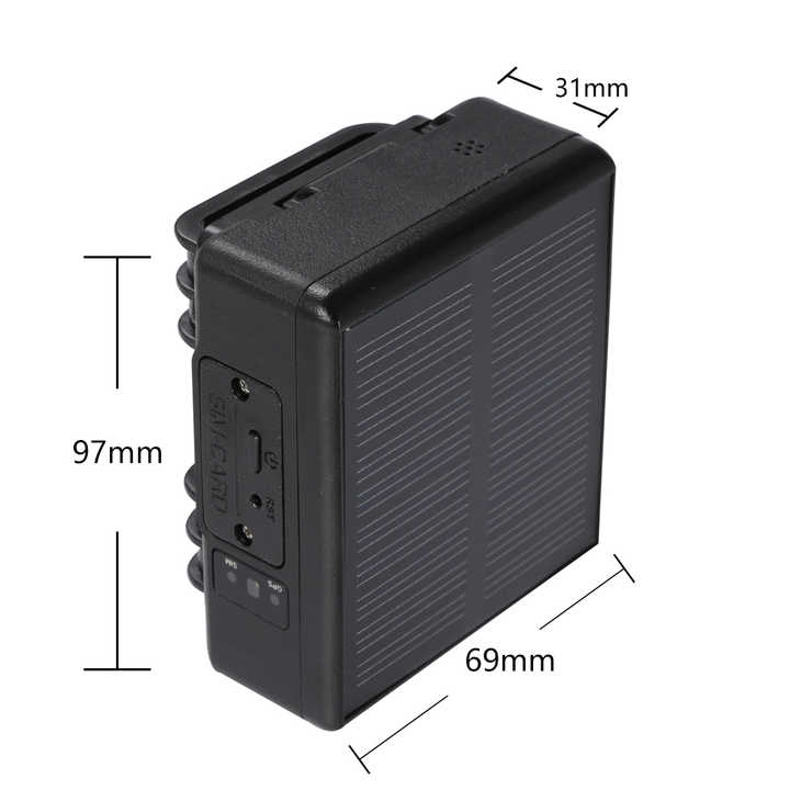 Waterproof GPS Tracker for Wild Animals - Realtime Tracking