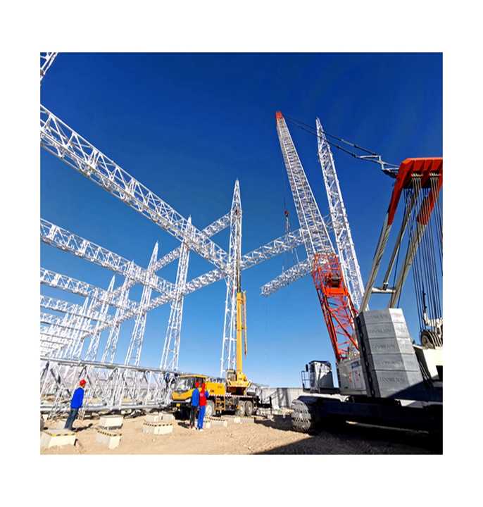 500kv Substation Steel Structure - Durable Transmission Towers