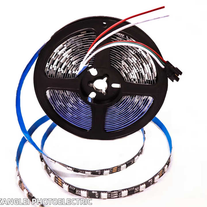 S2811 60LEDs 5050RGB LED Strip Light IP30 Smart Home Lighting DC12V RGB ...