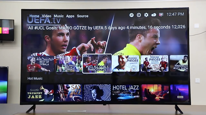 Televisor LCD 50'' 4K UHD Android 14 HDR, panel A+, DVB-S2/T2