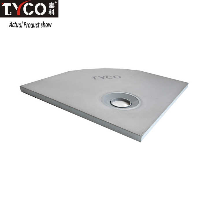 European Shower Base Modern Shower Pan Waterproof Fiberglass Cement XPS ...