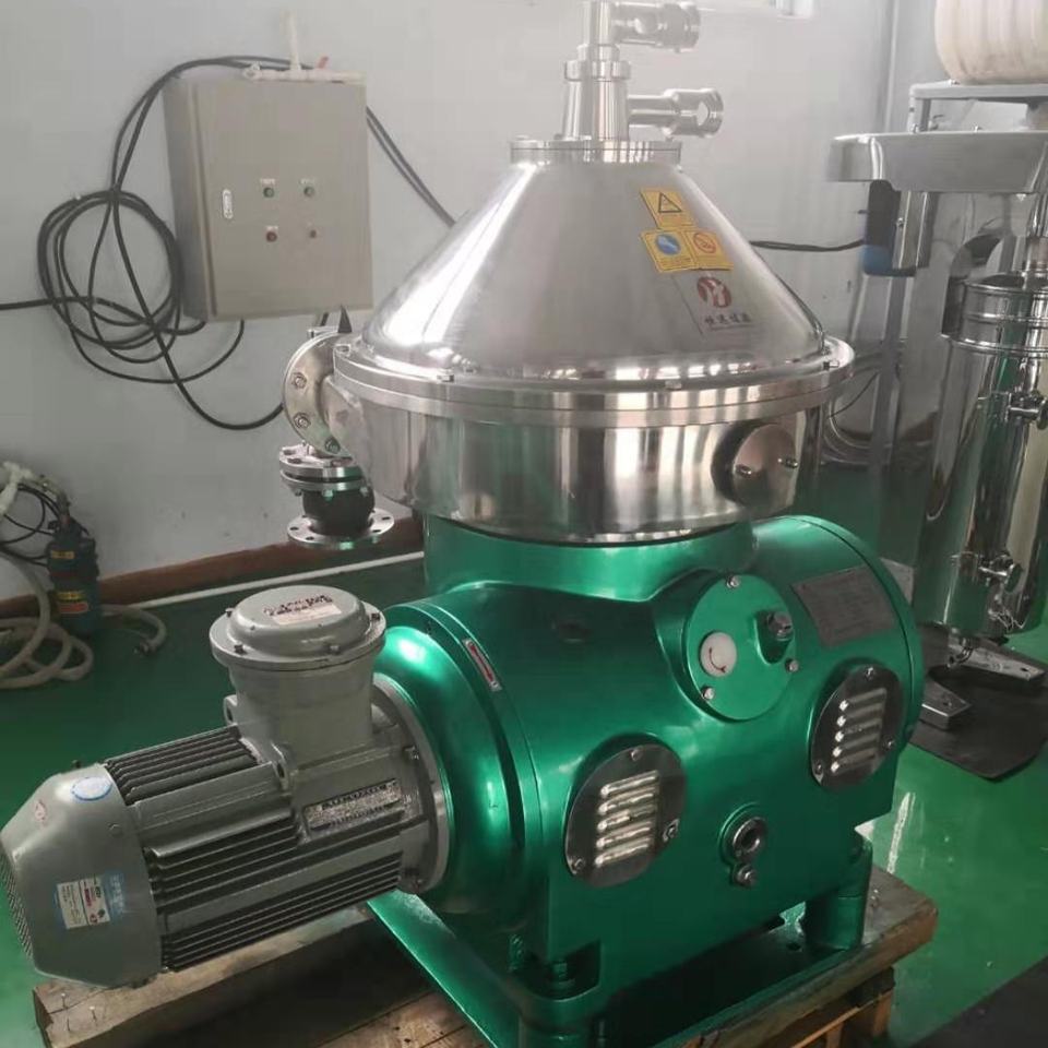 Industrial Disc Bowl Centrifuge Separator for Biomass Bacterial Cells ...