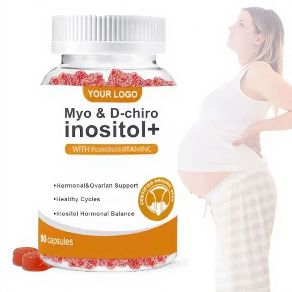 Myo Inositol and d Chiro Inositol Gummy Folate Vitamin Women Myo ...