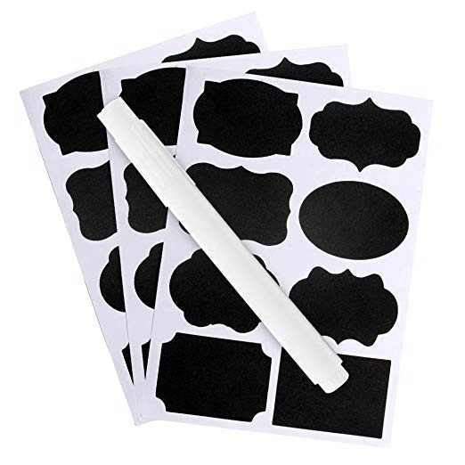 Removable Writable Chalkboard Label Sticker - Self Adhesive