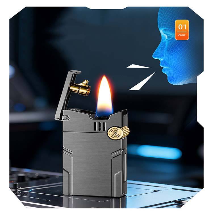 New Charging Smart Induction Voice Activated Shake Kerosene Lighter ...