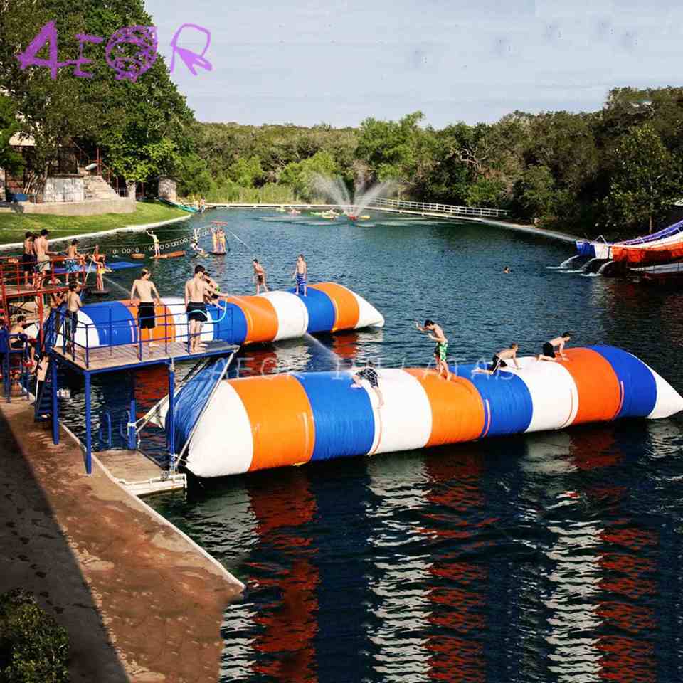 Inflatable Water Catapult Blob - Ultimate Floating Fun