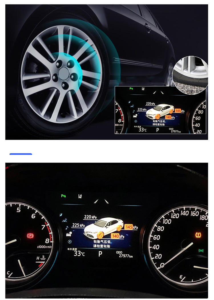 OBD TPMS Smart Tire Pressure Monitoring System for RAV4 2019-2023 Camry ...