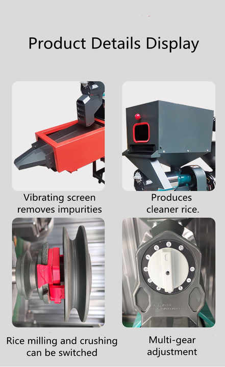 150kg/h Rice Milling Machine - Efficient & Easy to Use