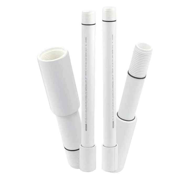 High Quality UPVC Corrugated Column Pipe for Submersible Pump Set ...
