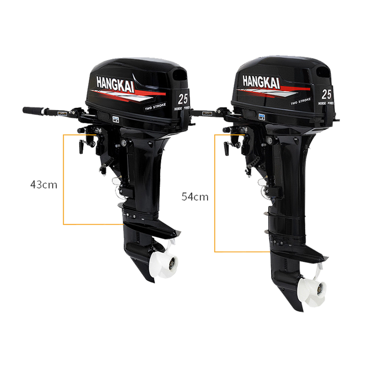 Hangkai 7.3kw 2 Stroke 25hp Outboard Motor - Upgrade Your Boat