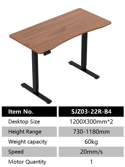 Modern Automatic Iron Height-Adjustable Sit-Stand Writing Desk ...