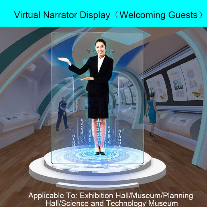3C Certification Transparent Screen Display 3D Advertising Virtual ...