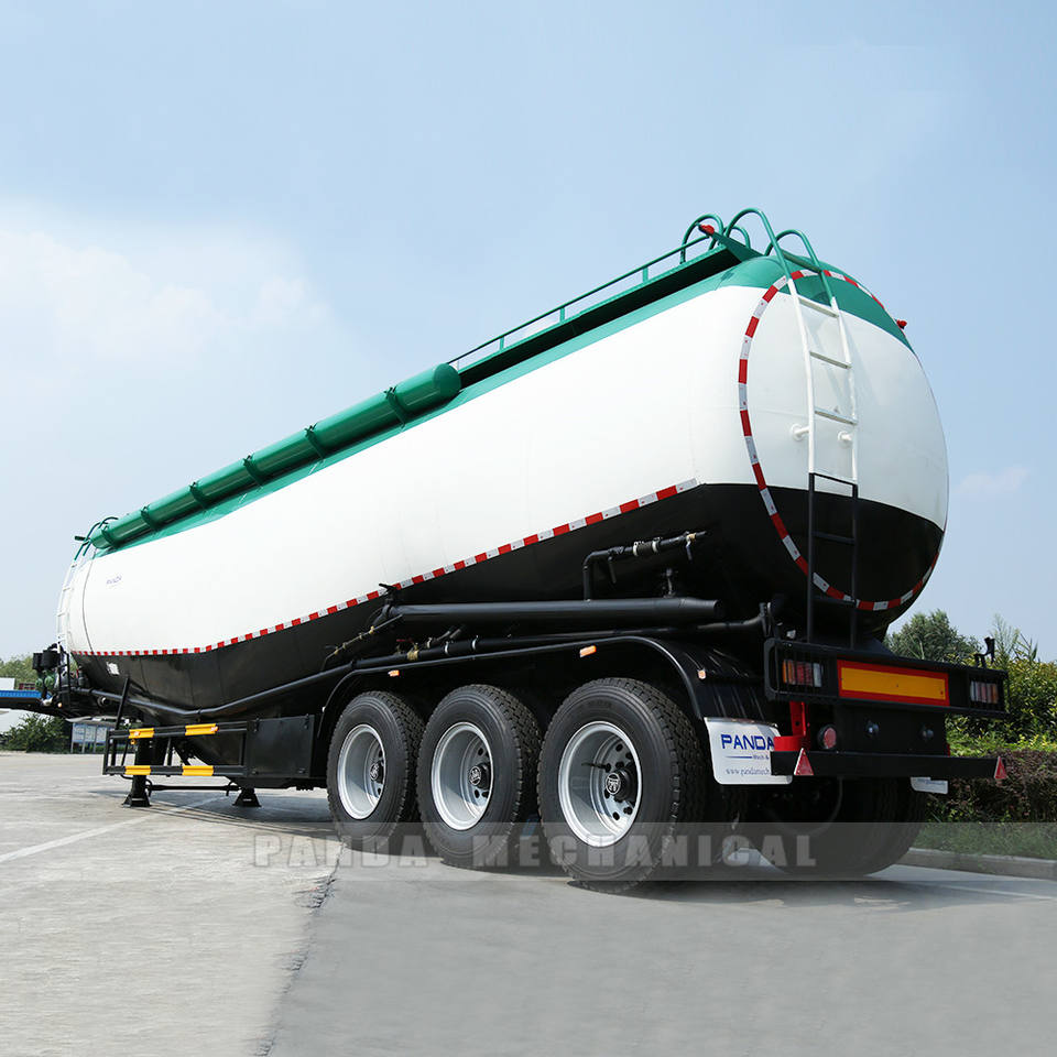 Banana Shape Capacity 60m3 Cement Bulker Tanker Trailer