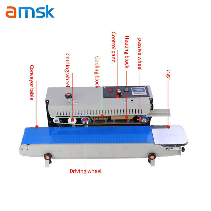 FR-900 Basic Continuous Pouch Bags Band Sealer Machine