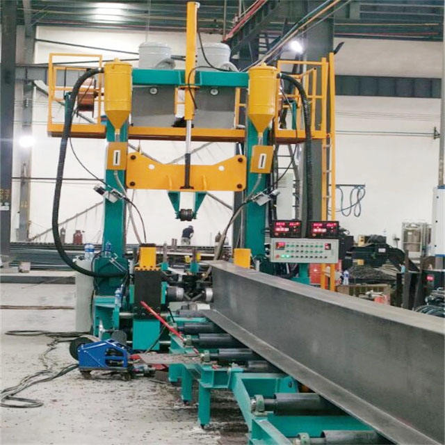 KASRY H Beam Assembly Welding Straightening Machine Steel Structure ...