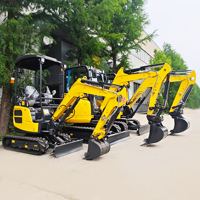 Free Shipping Home Excavator 3.5 Ton Diesel EPA Kubota Engine Mini ...