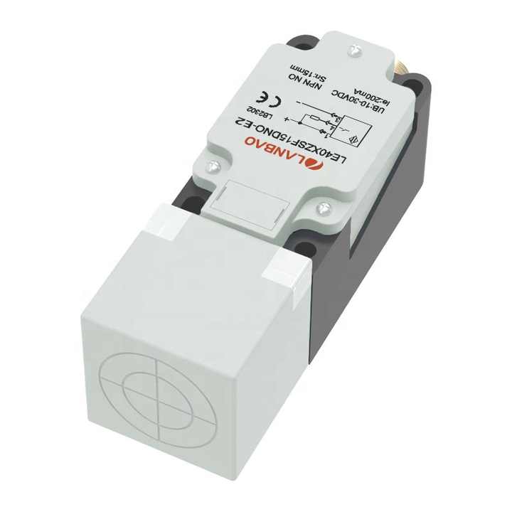 LE40XZ-M-E2 series square flush non-flush IP67 analog output inductive ...