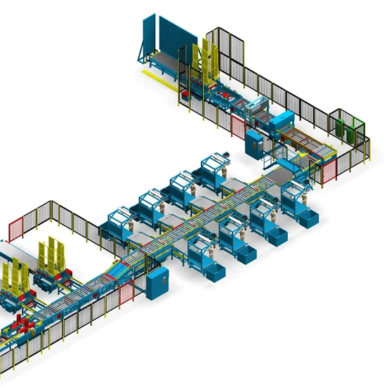 SF5000 Pallet Sorting Line - Efficient & Quality Solutions