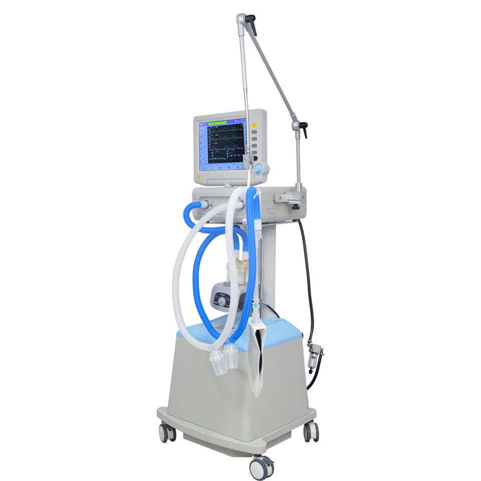 Automatic Portable ICU Ventilator Oxygen Breathing Equipment for ...