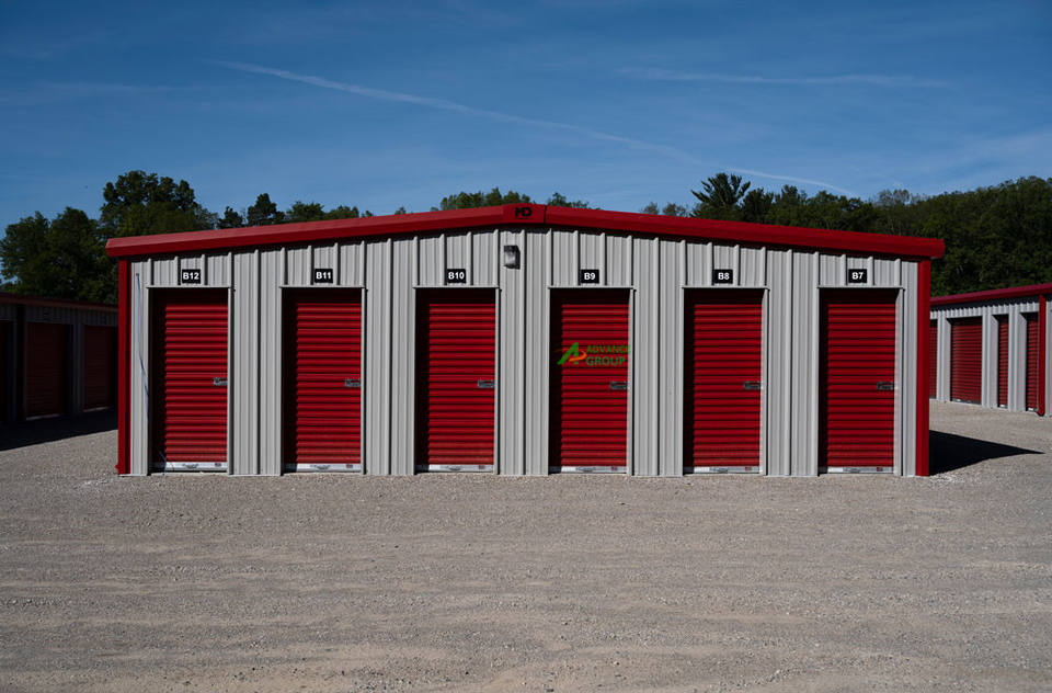 Self Storage Flexible Rolling Door Galvanized Steel Manual Industrial ...