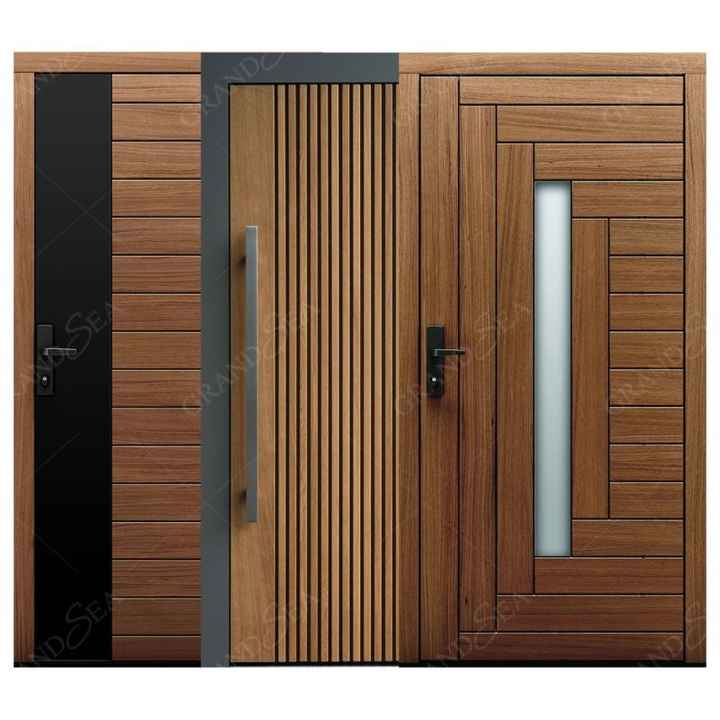 Classic Style Indoor Bedroom Solid Wood Multi-Point Lock Door ...