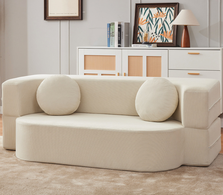 Modern Compressed Sponge Folding Sofa Bed Feature Fabric Tatami for ...