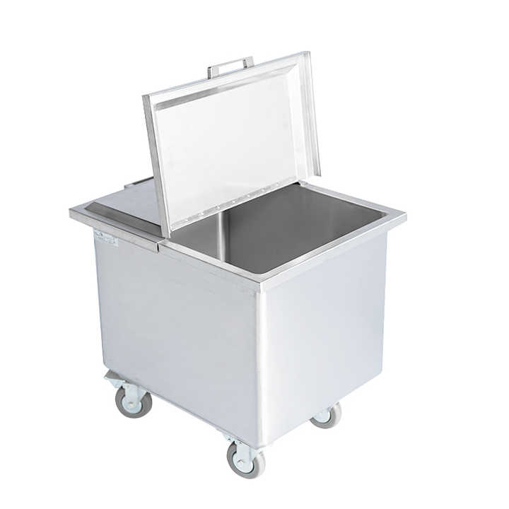 Commercial Ingredient Stainless Bins Kitchen Food Flour Storage ...