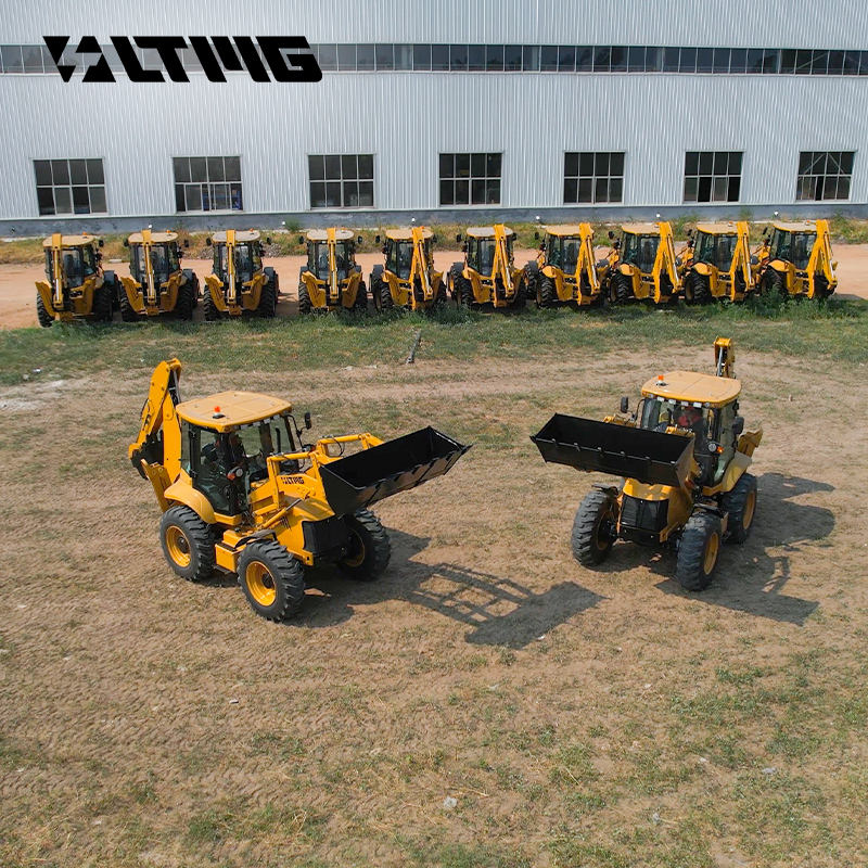 LTMG Construction Machinery 388 Model TLB 2.5 Ton 4WD Tractor Loader ...