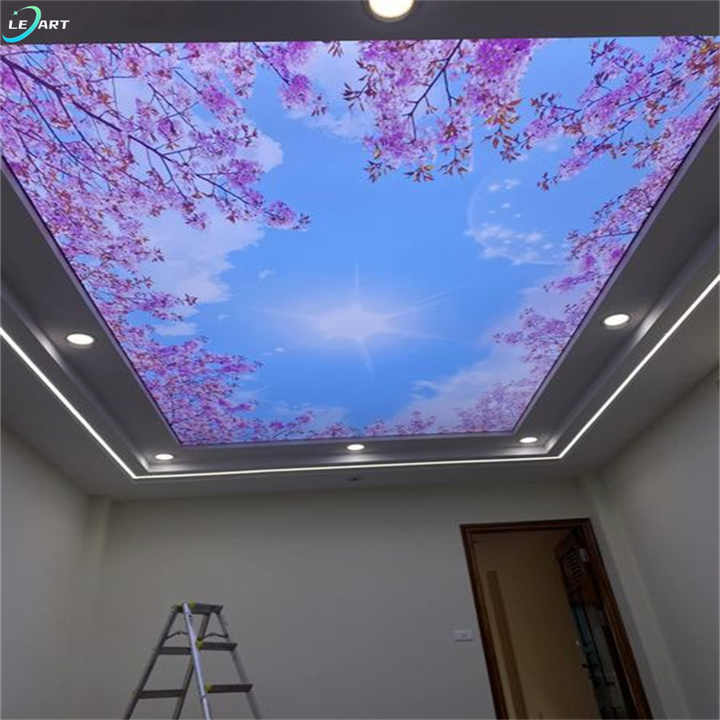 Leart Roofing Ceiling Material - Flexible Tile Pop Design