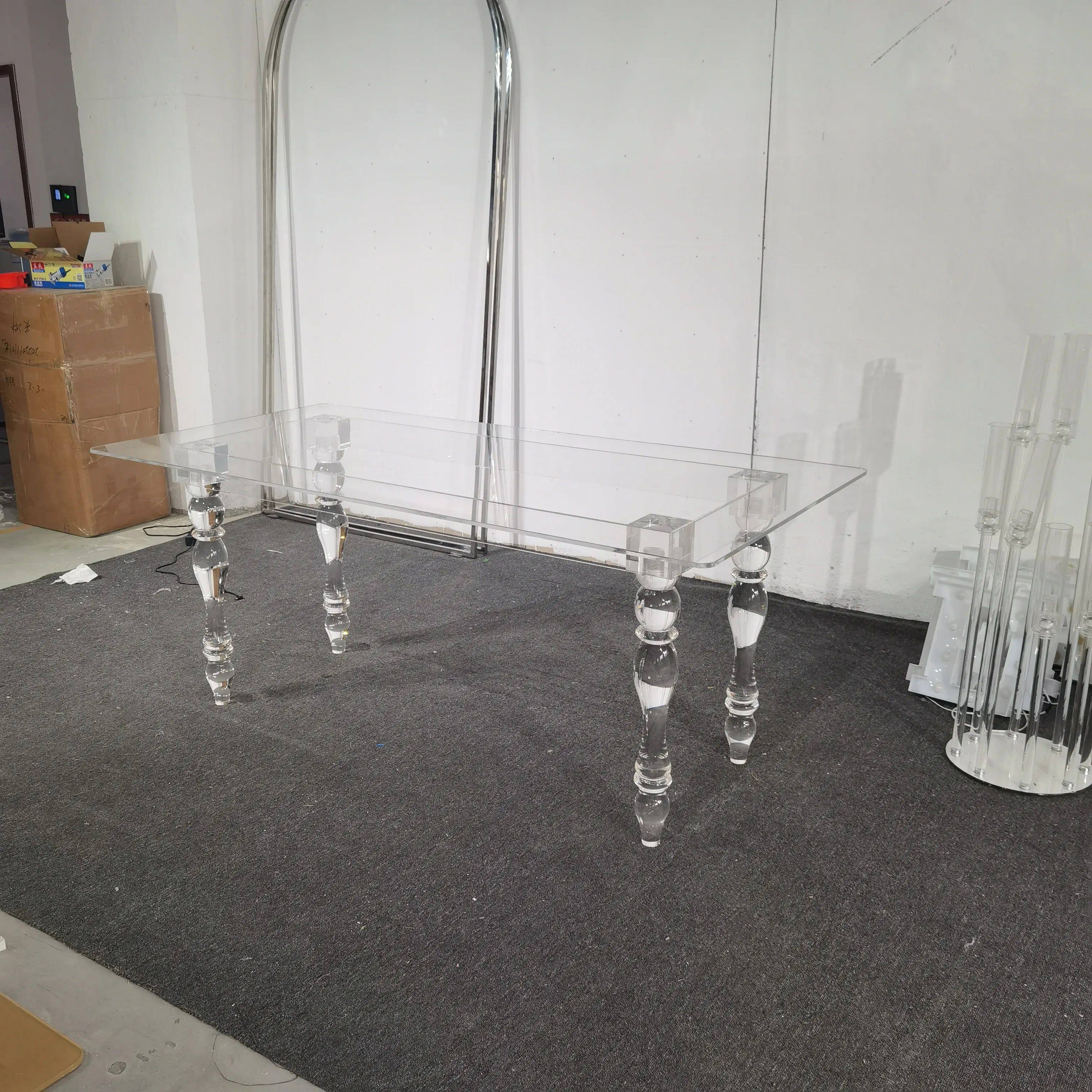 Wholesale clear plastic dining table For Use in Different Spaces ...
