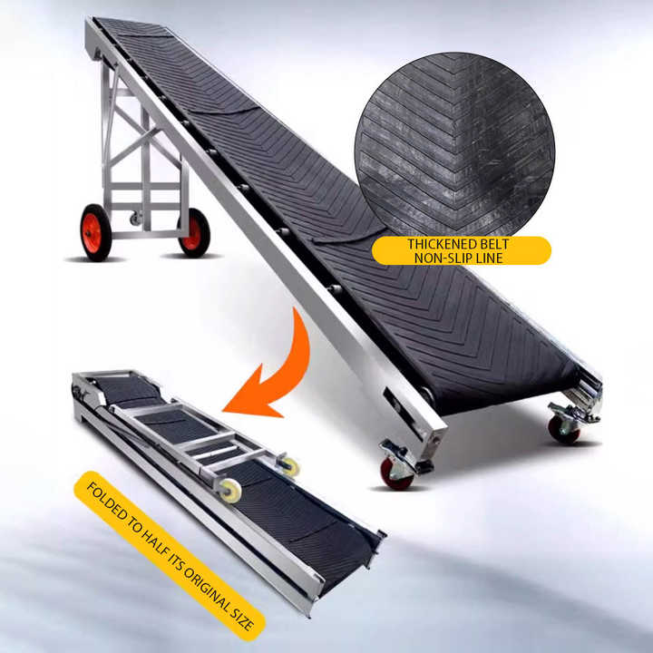Customized High Efficiency Incline Belt Conveyors Machine Industrial ...