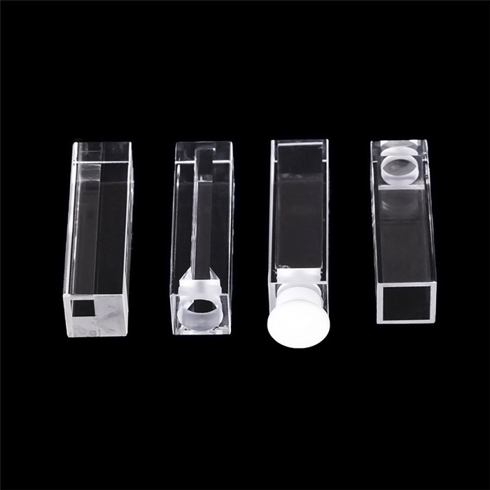 High precision fluorescent quartz cell spectrophotometer cuvette ...