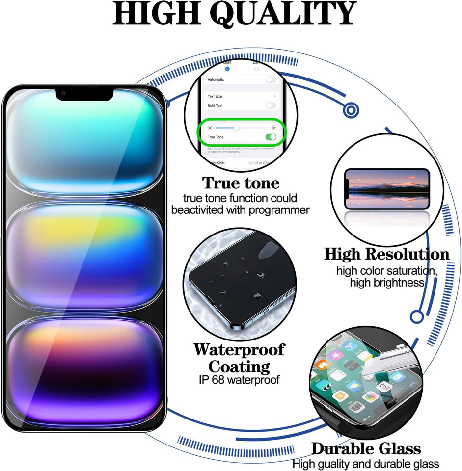 JK In-cell LCD Screen for iPhone XS High Visibility Display Sunlight ...